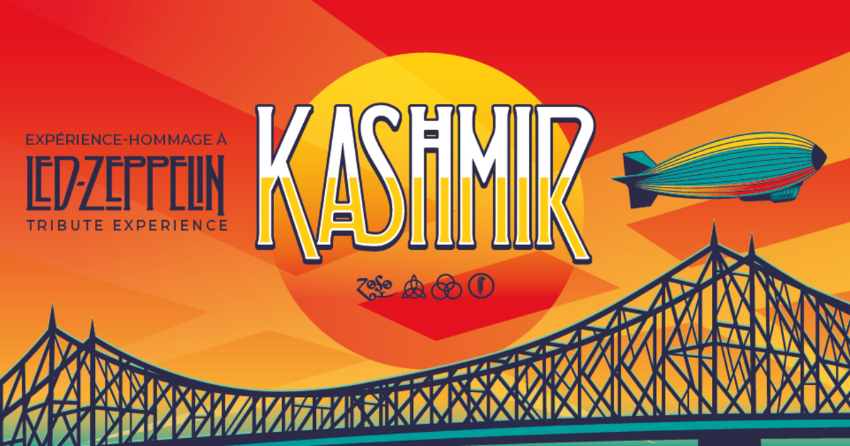 Kashmir Expérience-Hommage à Led Zeppelin en prestation au Cabaret de l ...
